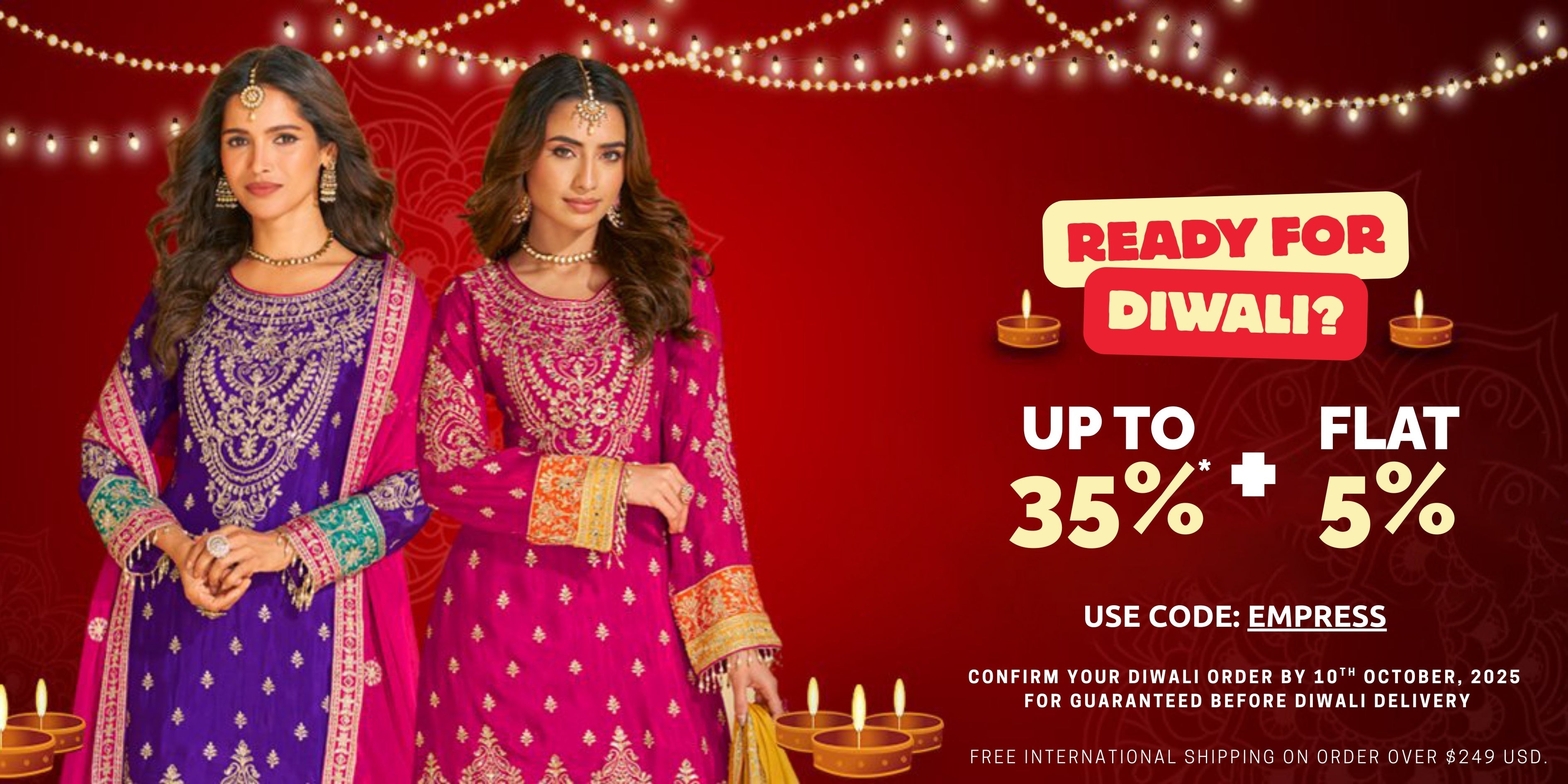Empress Clothing: Diwali Ethnic Wear Collection 2025 | Shop Now