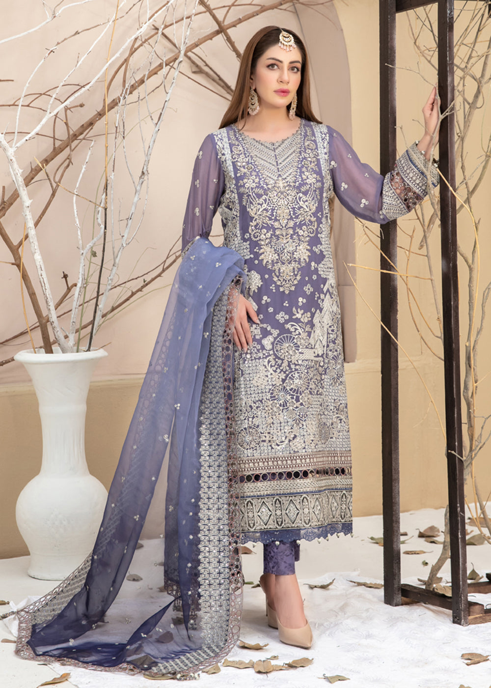 Buy Sinem by Tawakkal Fabrics | D-8707 Online at Empress Clothing USA