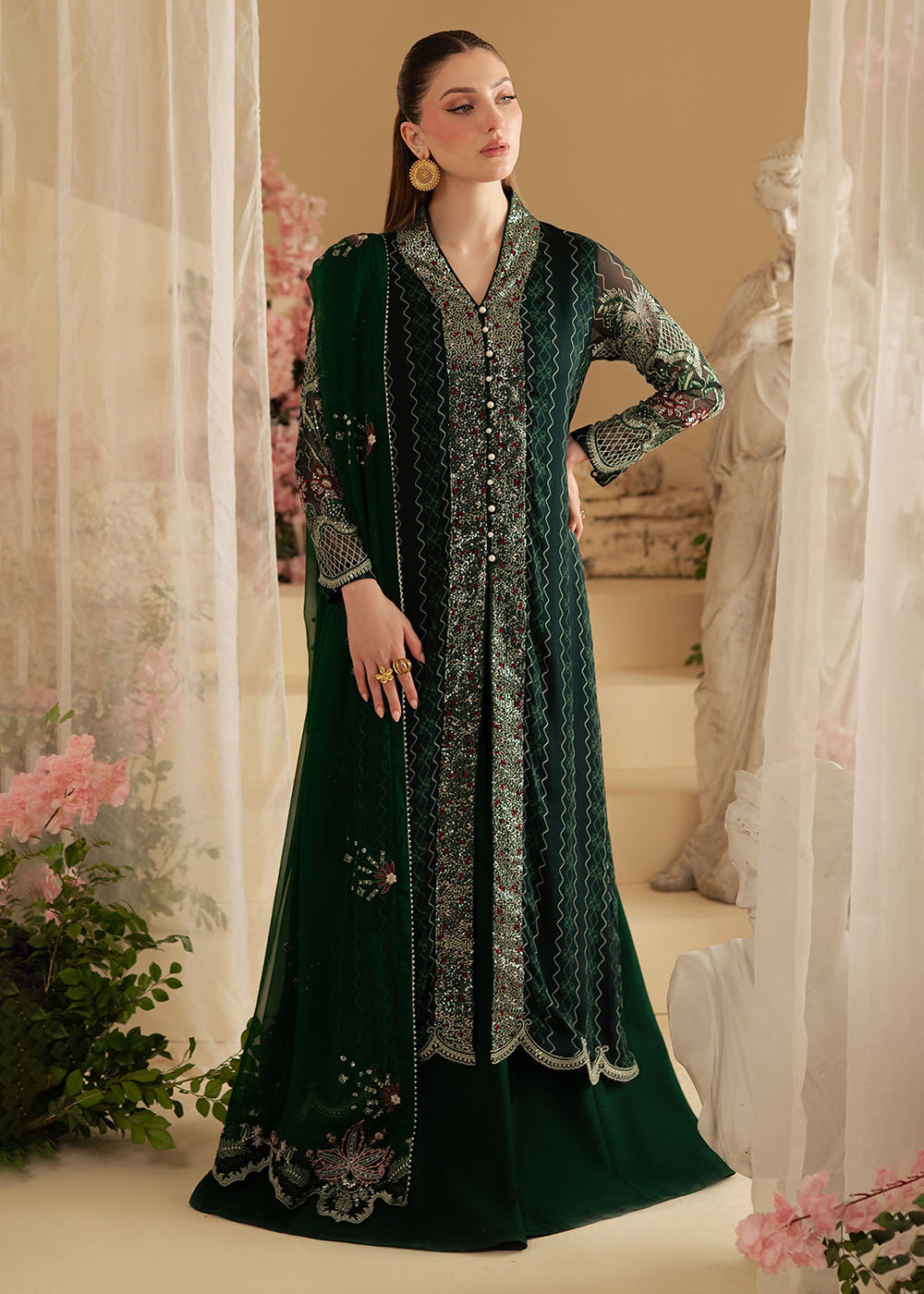 Buy Amaya Luxury Chiffon '25 by Nureh | AM-16 | Empress Clothing