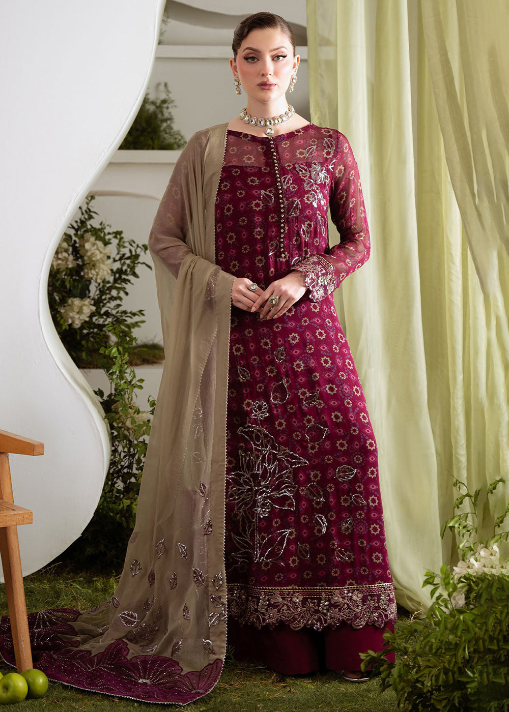 Buy Amaya Luxury Chiffon 25 by Nureh | AM-20 | Original Pakistani Suit ...