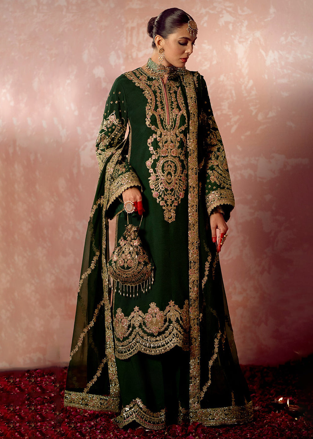 Buy Mushk - The Silk Edit '24 by AJR Couture | Aangan Online @Empress ...