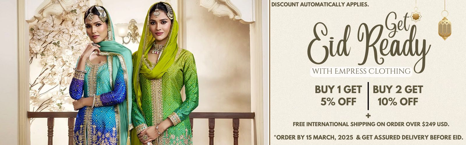 Empress Clothing | Biggest Indian & Pakistani Multi Designer Store