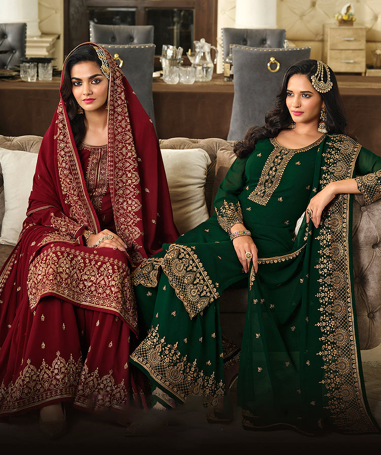 Buy Indian & Pakistani Dresses | Designer & Wedding Wear Dresses | USA ...