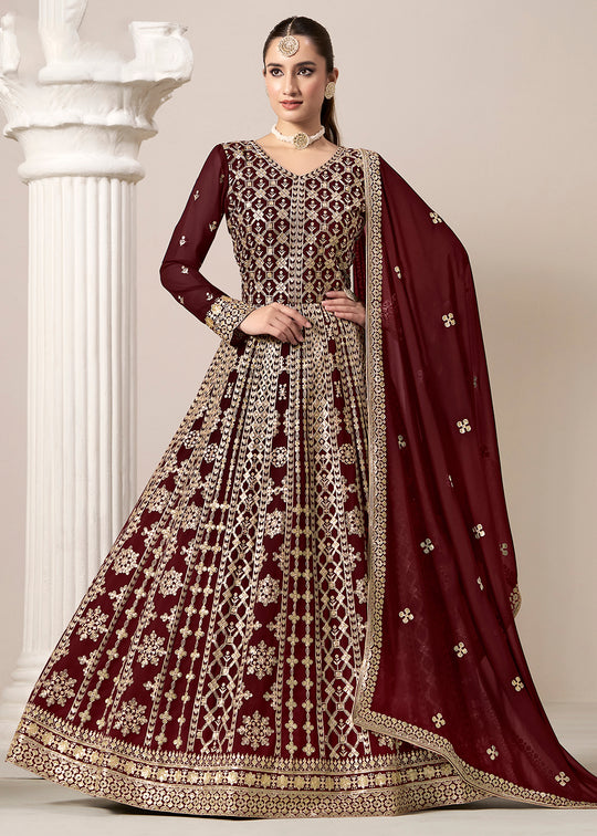 Buy Latest Designer Anarkali Suits Online in USA for Women - Empress ...