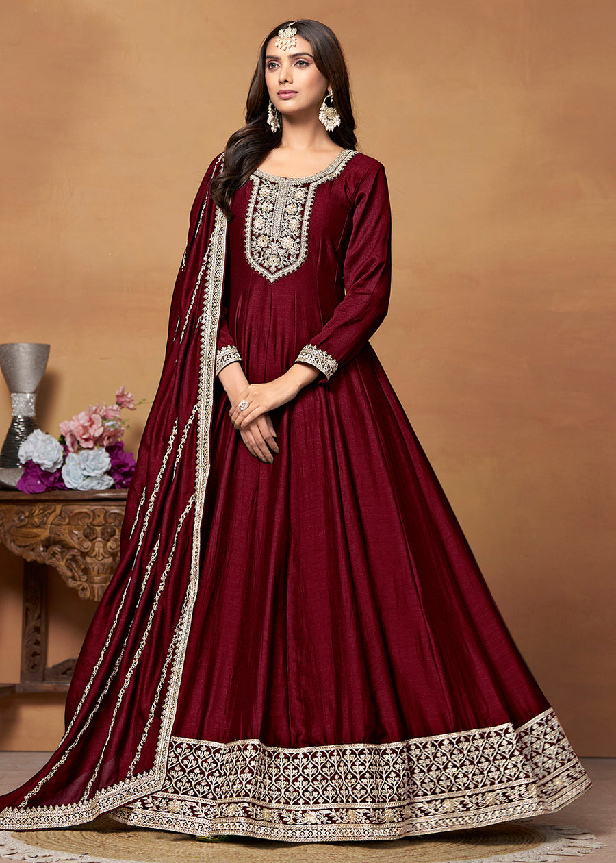 Buy Latest Designer Anarkali Suits Online in USA for Women - Empress ...