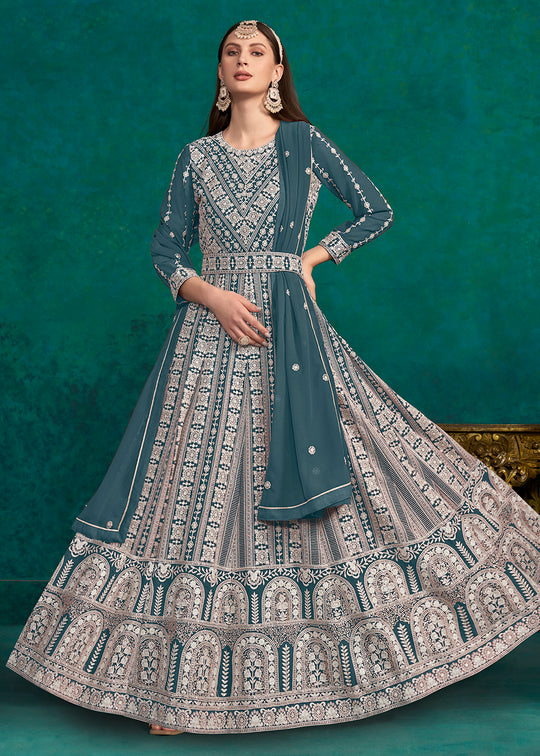 Buy Latest Designer Anarkali Suits Online in USA for Women - Empress ...
