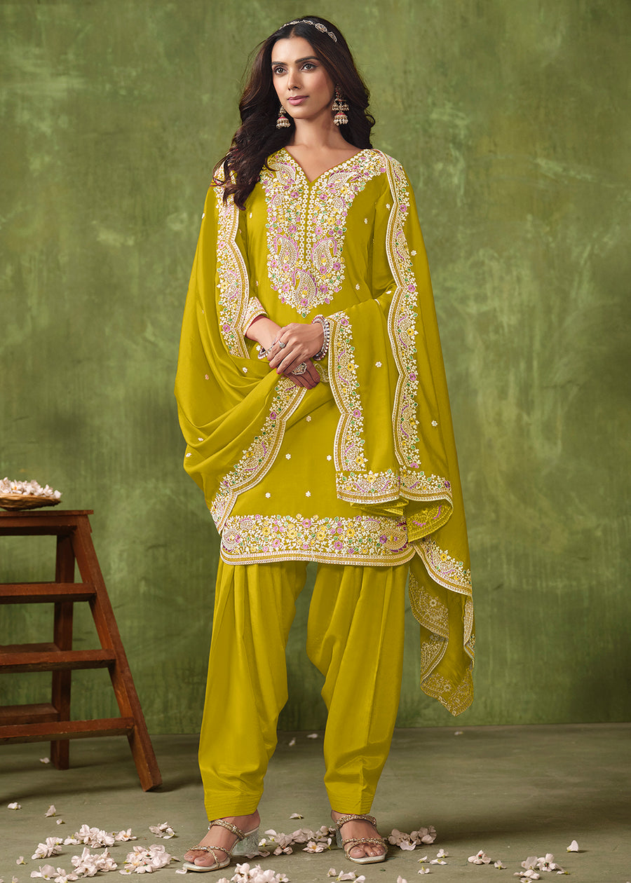 Latest Punjabi Suits - Patiala - Empress Clothing