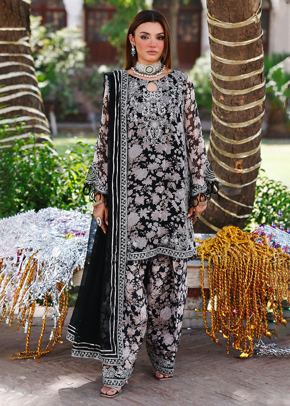 Buy Vasal Luxury Chiffon Collection '25 by Charizma | VSL5-15 – Empress ...